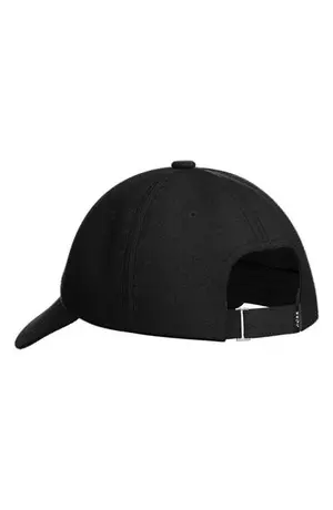 BOSS Derrel Wool Blend Baseball Cap - Black