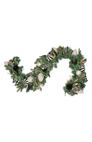 MACKENZIE-CHILDS Noel Illuminated Garland - Courtly