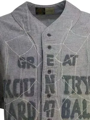 Kapital Text-print Buttoned Shirt