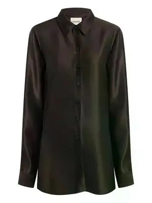 Khaite Auryn Shirt - Brown