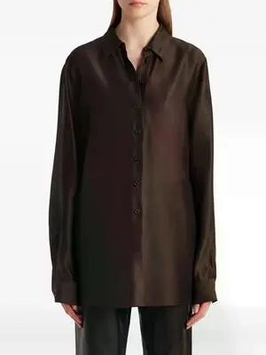 Khaite Auryn Shirt - Brown