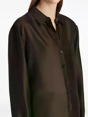 Khaite Auryn Shirt - Brown
