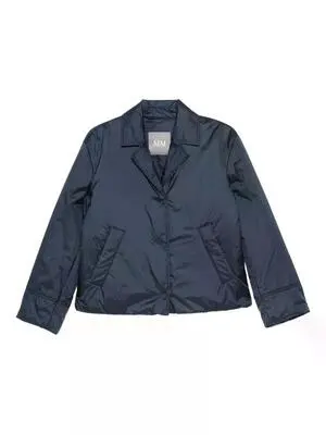 Max Mara Quilted-lapels Jacket - Blue