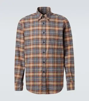 SLOWEAR Plaid Cotton Flannel Shirt