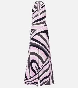 Emilio Pucci Iride Halterneck Gown
