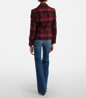 Polo Ralph Lauren Plaid Wool-blend Tweed Blazer