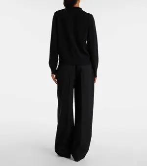 JIL SANDER Sequined Virgin Wool Cardigan
