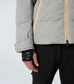 Bogner Wali Hooded Down Ski Jacket - Grey