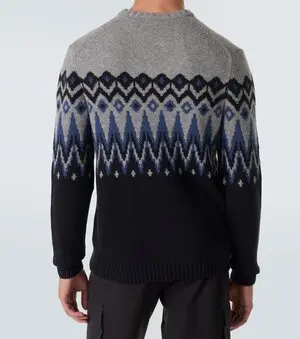 Bogner Fair Isle Cashmere Sweater