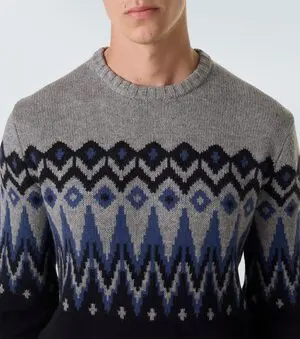 Bogner Fair Isle Cashmere Sweater