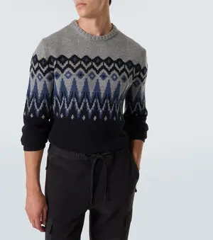 Bogner Fair Isle Cashmere Sweater