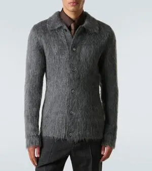 Gucci Mohair-blend Cardigan