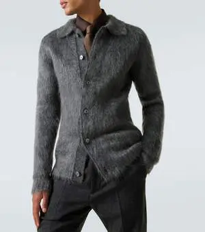 Gucci Mohair-blend Cardigan
