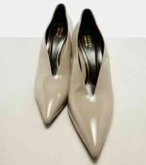 Gucci Patent Leather Pointed Toe Pumps