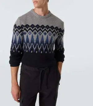 Bogner Fair Isle Cashmere Sweater