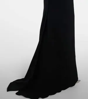 MARMAR HALIM Sequined Crepe Bustier Gown