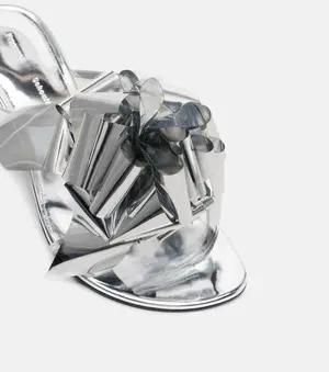 Proenza Schouler Mirrored Leather Mules