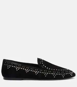 AQUAZZURA Skye Studded Loafers