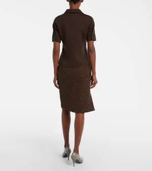 Gucci Wool And Cotton-blend Shirt