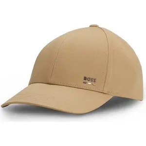 BOSS Cotton Twill Baseball Cap - Medium Beige
