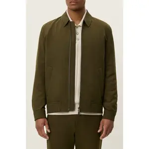 LES DEUX Como Coach's Jacket - Military Olive