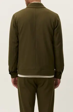 LES DEUX Como Coach's Jacket - Military Olive