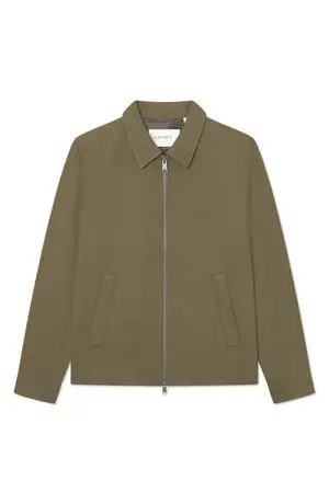 LES DEUX Como Coach's Jacket - Military Olive