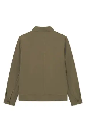 LES DEUX Como Coach's Jacket - Military Olive