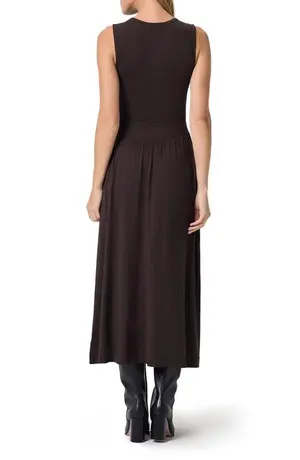 Paige Bonita Sleeveless Jersey Midi Dress - Java
