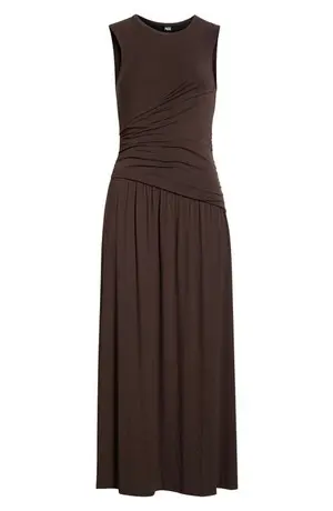 Paige Bonita Sleeveless Jersey Midi Dress - Java