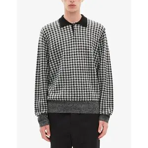 The Kooples Houndstooth Knitted Jumper