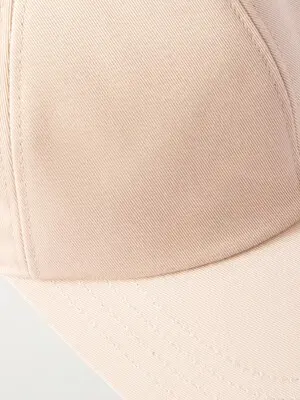 Gucci Embroidered Cotton-canvas Baseball Cap - Neutrals