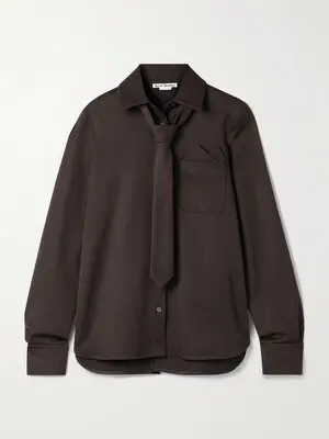 Acne Studios Tie Detailed Shirts For Women