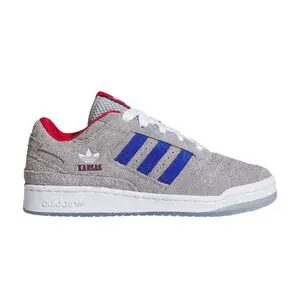 Adidas Ncaa X Forum Low 'kansas 2025' Sneakers - Grey