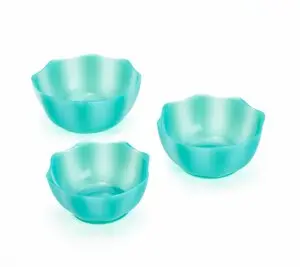 AVOBAGEL Set Of 3 Silicone Prep Bowl Set - One-color