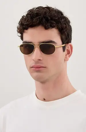 Bottega Veneta 56mm Geometric Sunglasses