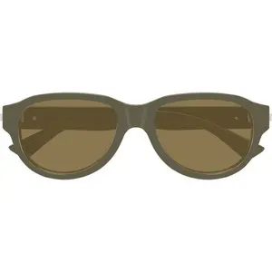 Bottega Veneta 55mm Round Sunglasses - Grey