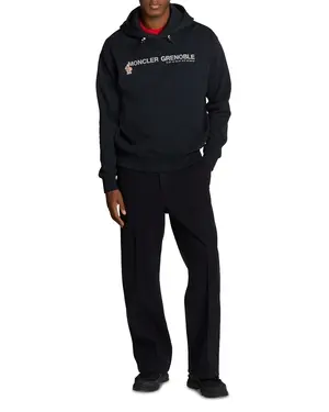 Moncler Hoodie Sweater - Medium Blue