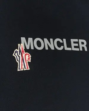 Moncler Hoodie Sweater - Medium Blue