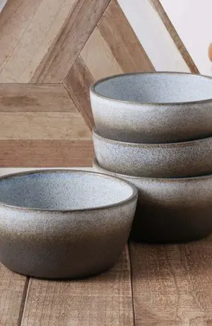 STONE + LAIN Vince Stoneware 4-piece Bowl Set