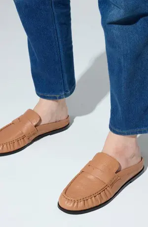 Yosi Samra Camden Penny Loafer Mule