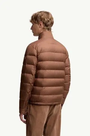 Moncler Phrier Short Down Jacket - Brown