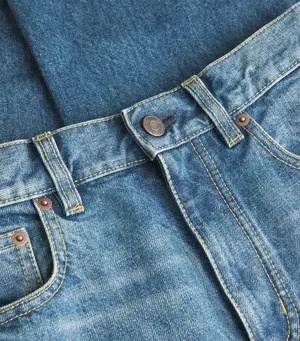 Chloé Faded Straight Jeans - Red