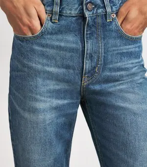 Chloé Faded Straight Jeans - Red