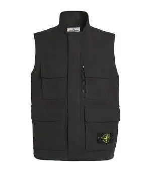 Crinkled Vests For Men