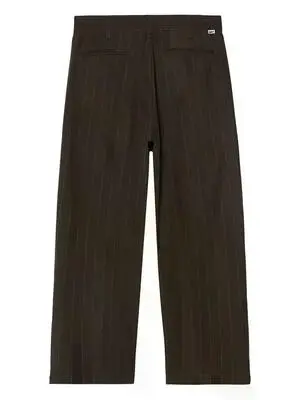 Obey Pinstripe Pleated Trousers