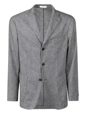 Boglioli Three-button Patch-pocket Jacket - Grey