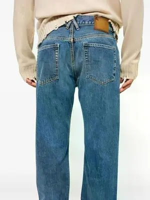 CYCLE Five-pocket Straight Leg Jeans