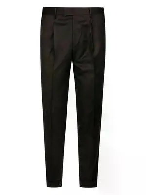 PT TORINO Pleated Wool Trousers