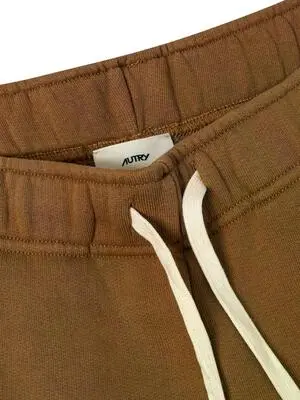 AUTRY Embroidered Drawstring Pants - Brown